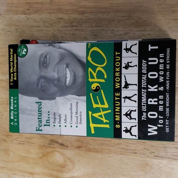 Billy Blanks | Other | Taebo Vhs Tapes | Poshmark